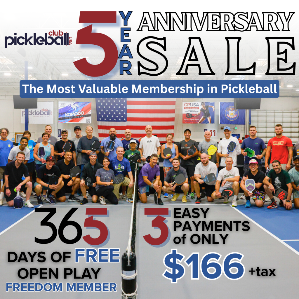 Membership Special – Club Pickleball USA